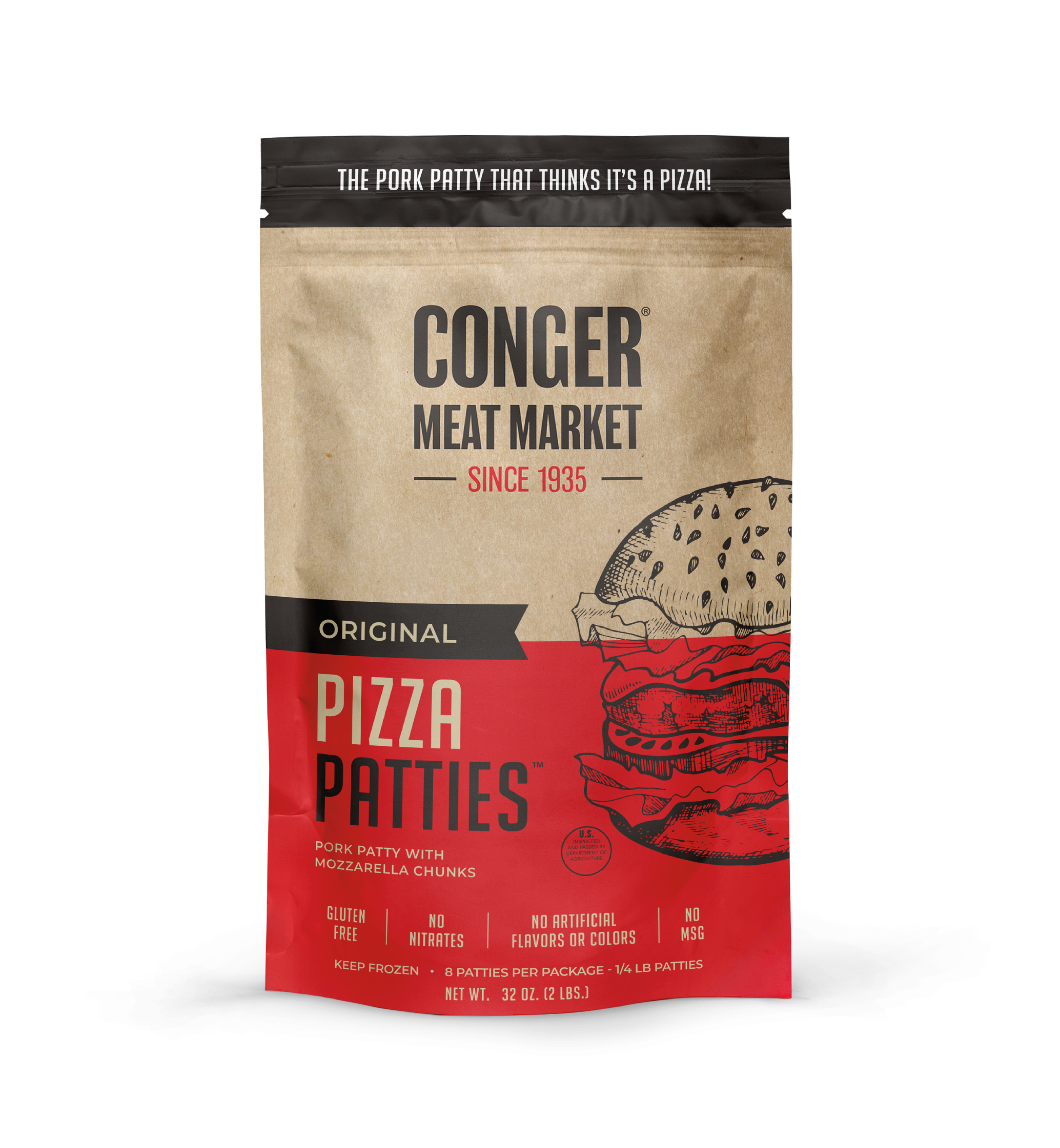 Pizza Patties - Original – Kelley Creek Foods